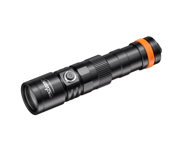 OrcaTorch ZD710 MK2 Zoomable Dive Light Beam Angle 4°-72° Adjustable ...